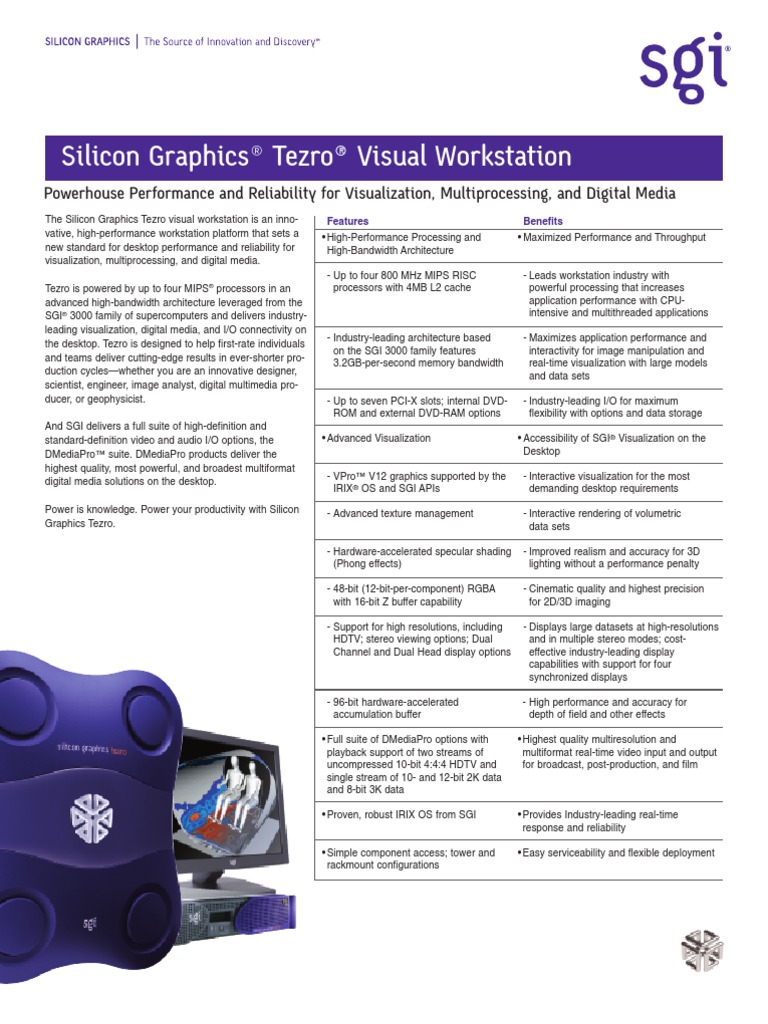 Tezro Specs | PDF | Mips Instruction Set | Workstation