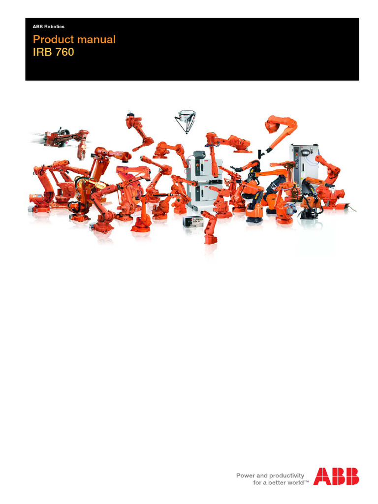 ABB IRB 760 Product Manual En | PDF | Safety | Robot