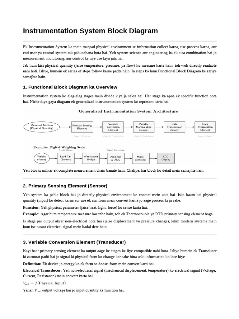 Instrumentation 1 | PDF | Analog To Digital Converter | Instrumentation