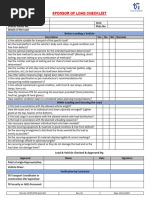 Loading and Unloading Checklist | PDF | Cargo | Trailer (Vehicle)