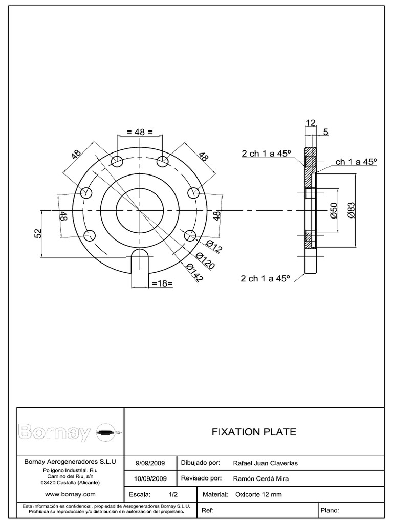 Bornay Fixation Plate | PDF