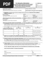 CRA AUT-01 Form for Representative Access | PDF | Business | Government