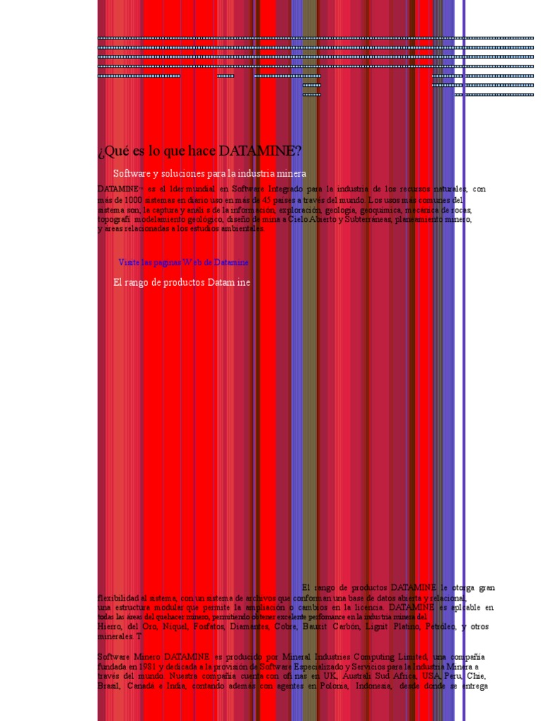 Tutorial de DATAMINE | PDF | Ventana (informática) | Archivo de computadora