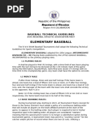 2025 Little League Baseball Rules | PDF | Baseball Field | Pitcher