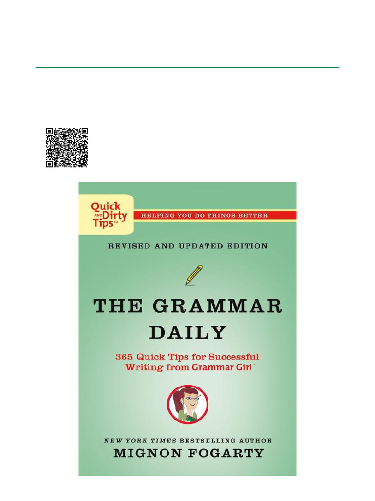 The Grammar Daily 365 Quick Tips for Successful Writing from Grammar ...