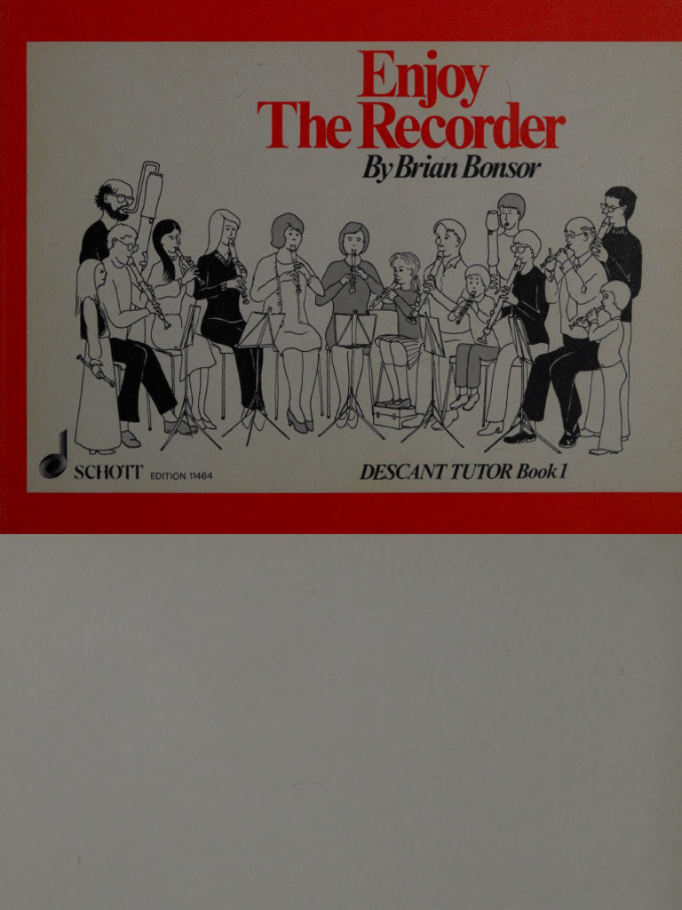 Enjoy The Recorder A Comprehensive Method For Group, Individual and ...
