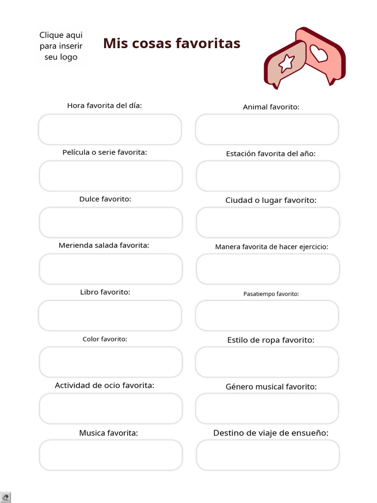 Mis Cosas Favoritas | PDF