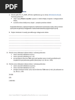 Karta Pracy Opracowywanie Tekstu | PDF