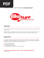 Hastings Direct Motorcycle Policy Guide | PDF | Insurance | Costs In ...