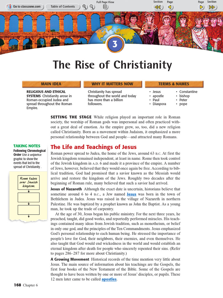 The Rise of Christianity in The Roman Empire | PDF | Jesus | Paul The ...