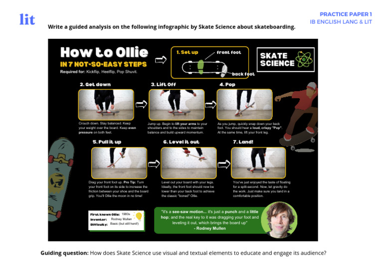 Skateboard Infographic Paper 1 | PDF | Boardsports