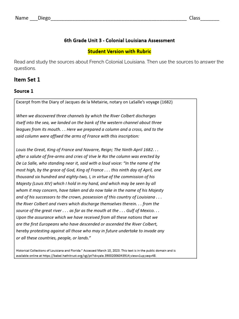 Kami Export - DIEGO HERNANDEZ - 6th Grade Unit 3 Assessment Student ...