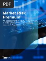 India Equity Risk Premium 2024 Analysis | PDF | Valuation (Finance ...