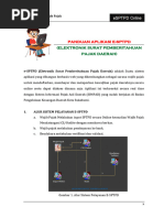 Panduan E-SPTPD untuk Wajib Pajak | PDF