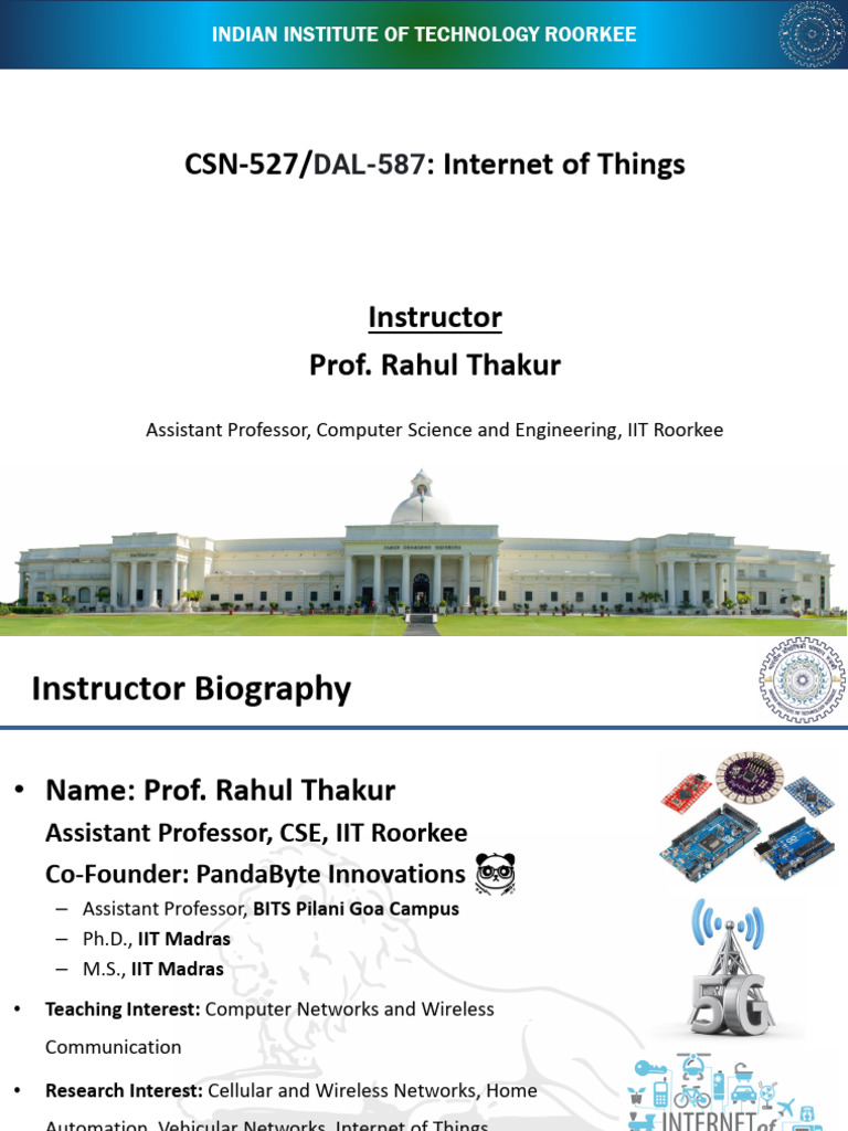 Module 0 Intorduction and Course Description | PDF | Internet Of Things ...