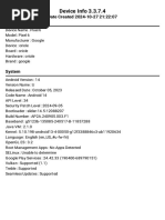 TECNO BF7 Device Specifications | PDF | Pixel | Computing