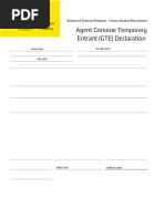 GTE Statement Sample for Australia Visa | PDF | Travel Visa | University