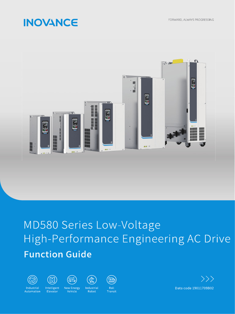 Inovamce Md580 VFD Manual English | PDF