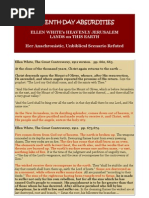 SDA Sanctuary Doctrine Analysis | PDF | Daniel (Biblical Figure) | End Time