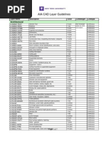 Architectural Drawing Color Standards | PDF | Wall | Door