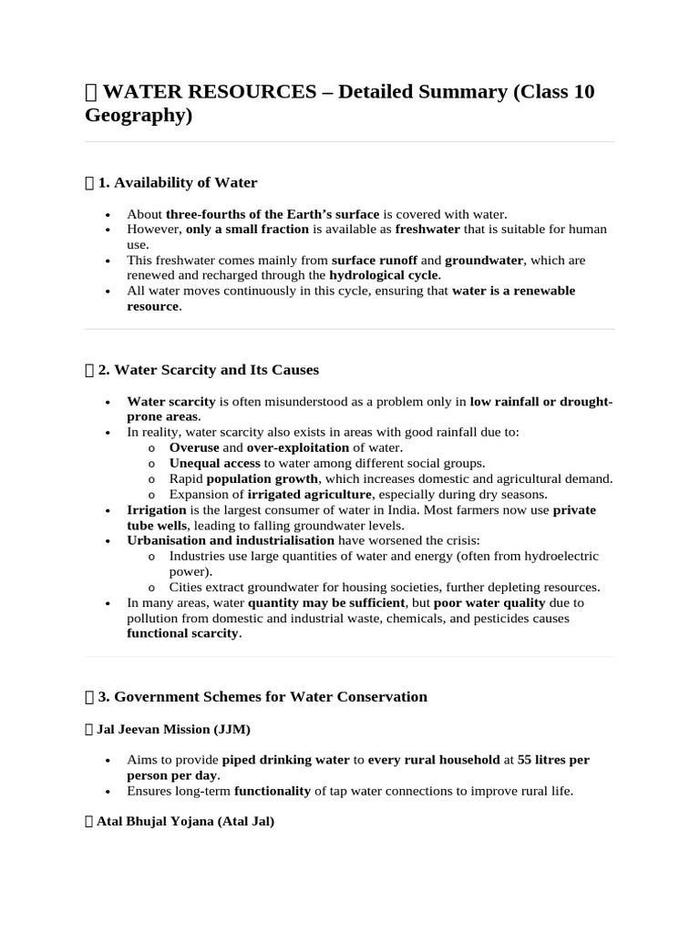 11 | PDF | Water Scarcity | Water