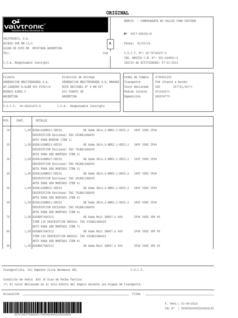 valvtronic 28118- | PDF