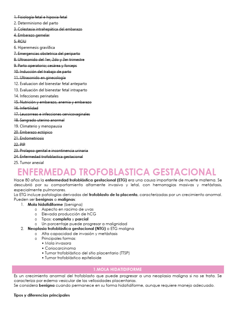 Resumen s2 Gine Parte 3 | PDF | El embarazo | Esterilidad