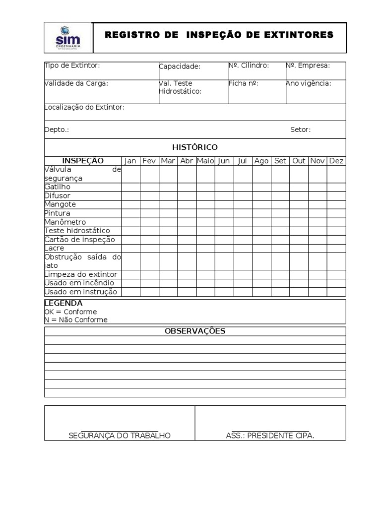 Check List Extintores2