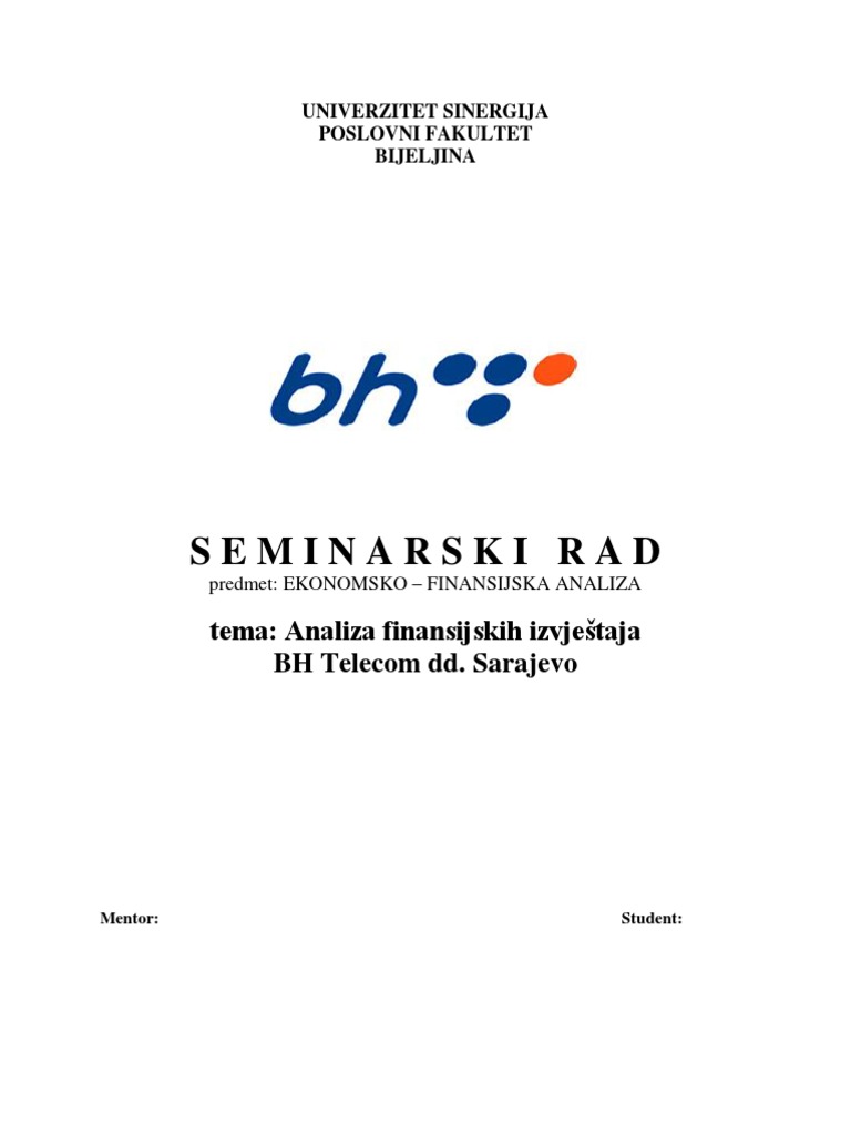 Seminarski Rad | PDF