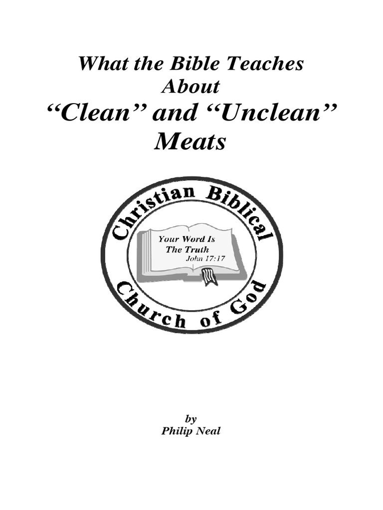 Clean and Unclean Meats | PDF