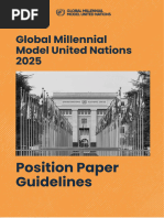Model UN Position Paper Guide | PDF | United Nations | International ...