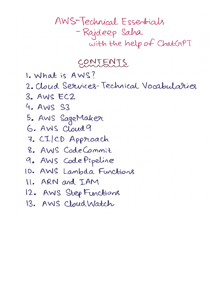 Aws | PDF
