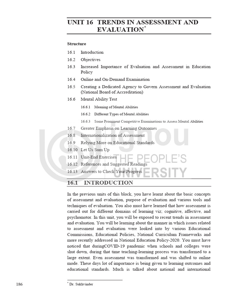 Unit 16 | PDF