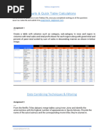 Tableau Assignment Overview and Tasks | PDF | Performance Indicator ...