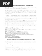 Labour Ward Personnel Job Descriptions | PDF | Childbirth | Hospital