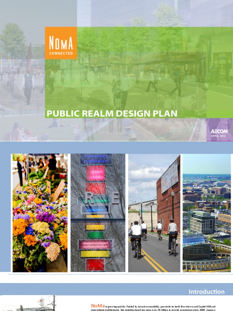 NoMa Public Realm Design Plan | PDF | Street | Cycling Infrastructure