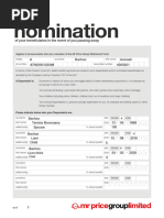 Binding Death Benefit Nomination Form | PDF | Taxes | Deed Of Trust ...