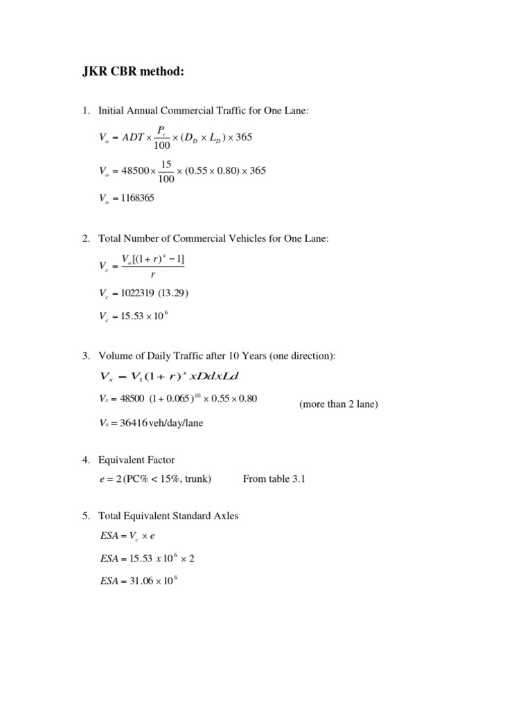 CBR Method | PDF | Road Infrastructure | Transportation Engineering