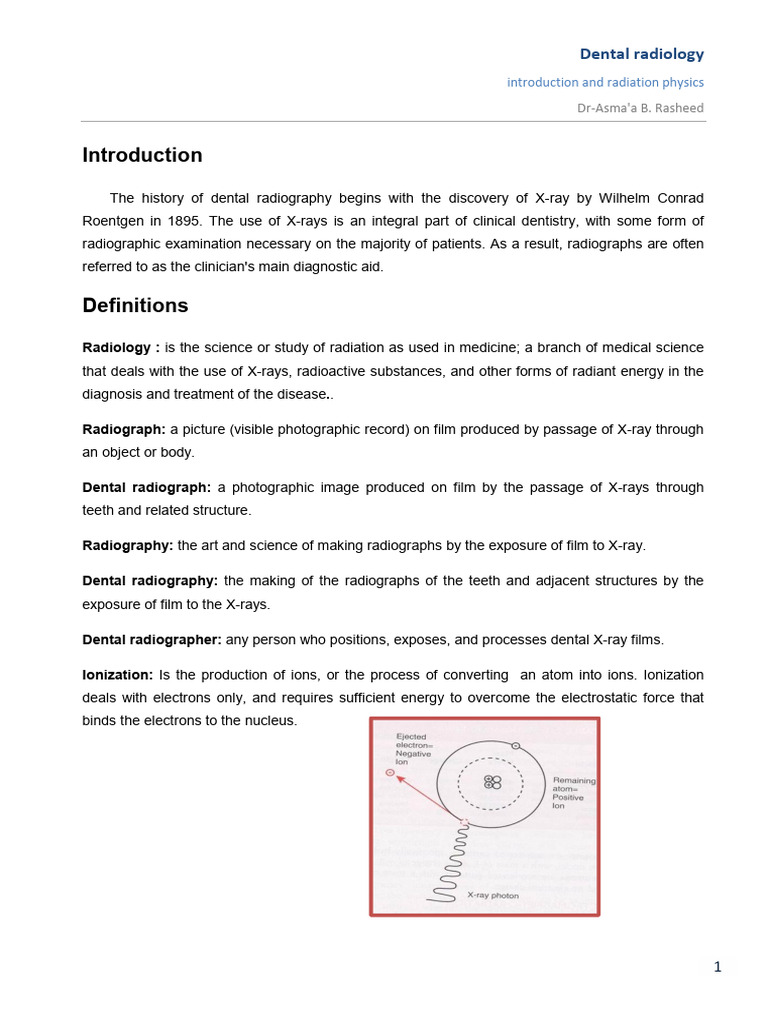 Radiation Physics 1st & 2nd & 3rd | PDF | Electromagnetic Radiation | X Ray