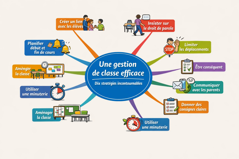 Gestion de Classe Carte Mentale | PDF