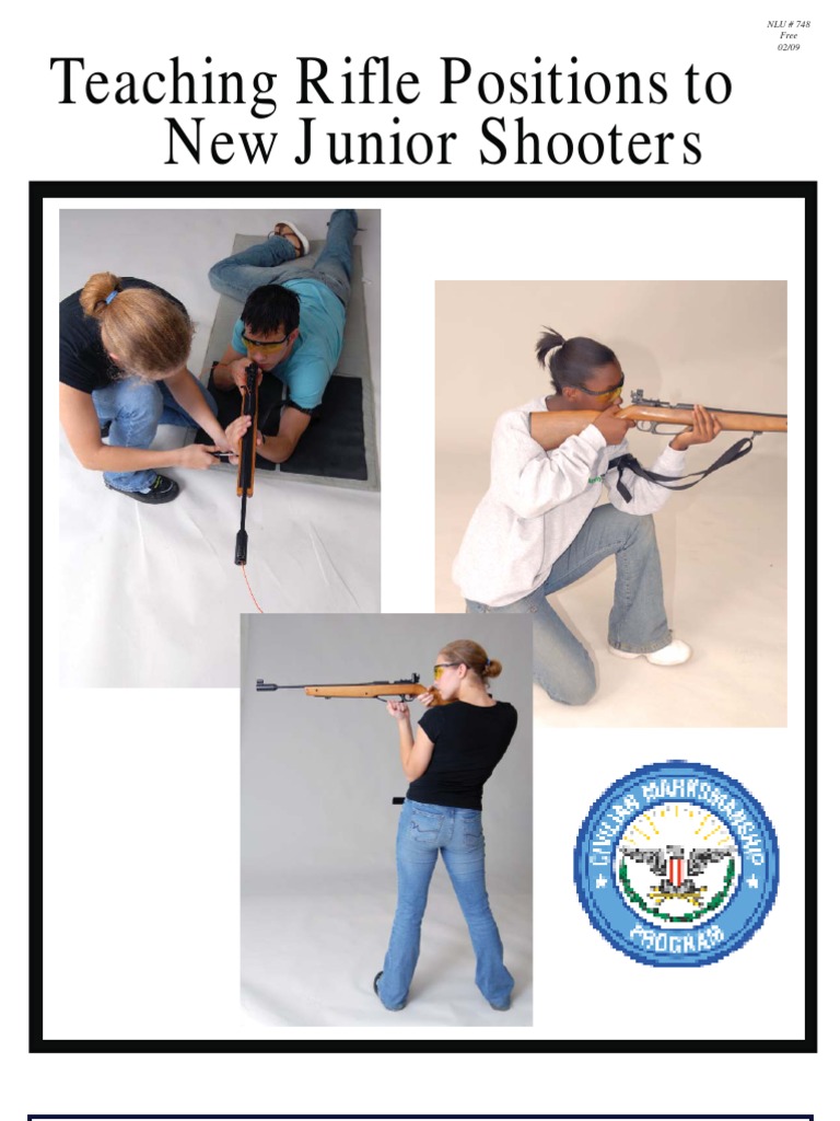 Teaching Rifle Positions to Juniors | PDF | Foot | Shoulder