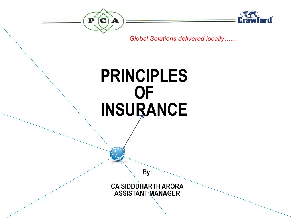 Insurance Principles Overview | PDF | Subrogation | Indemnity