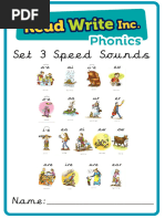 RWI Set 2 Sounds Practice List | PDF | Phonics | Learning