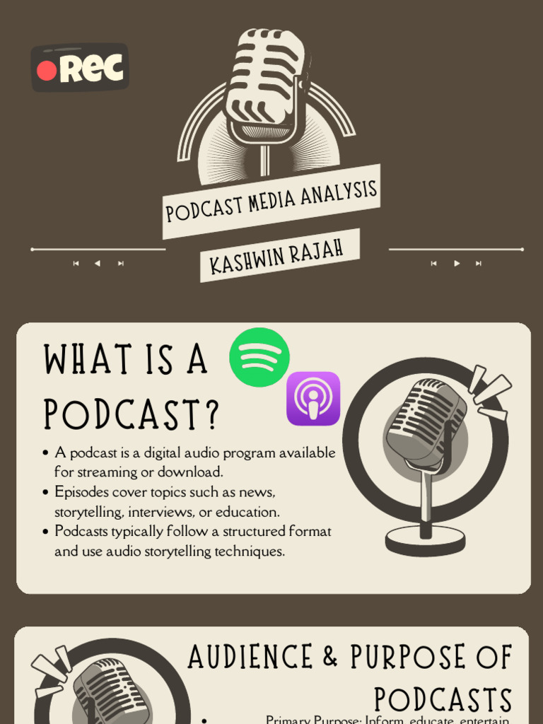 CPT Media Analysis Understanding Podcast Conventions & Techniques | PDF ...