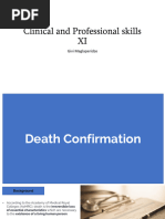 Death Confirmation Procedures in Medicine | PDF | Science & Mathematics ...