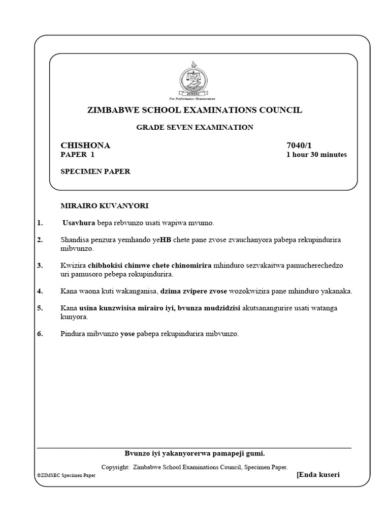 7040q01-Chishona | PDF