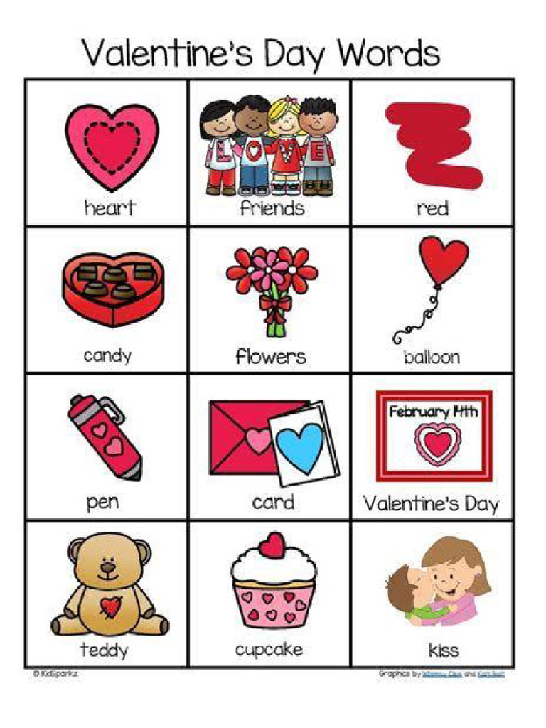 Valentine's Words | PDF