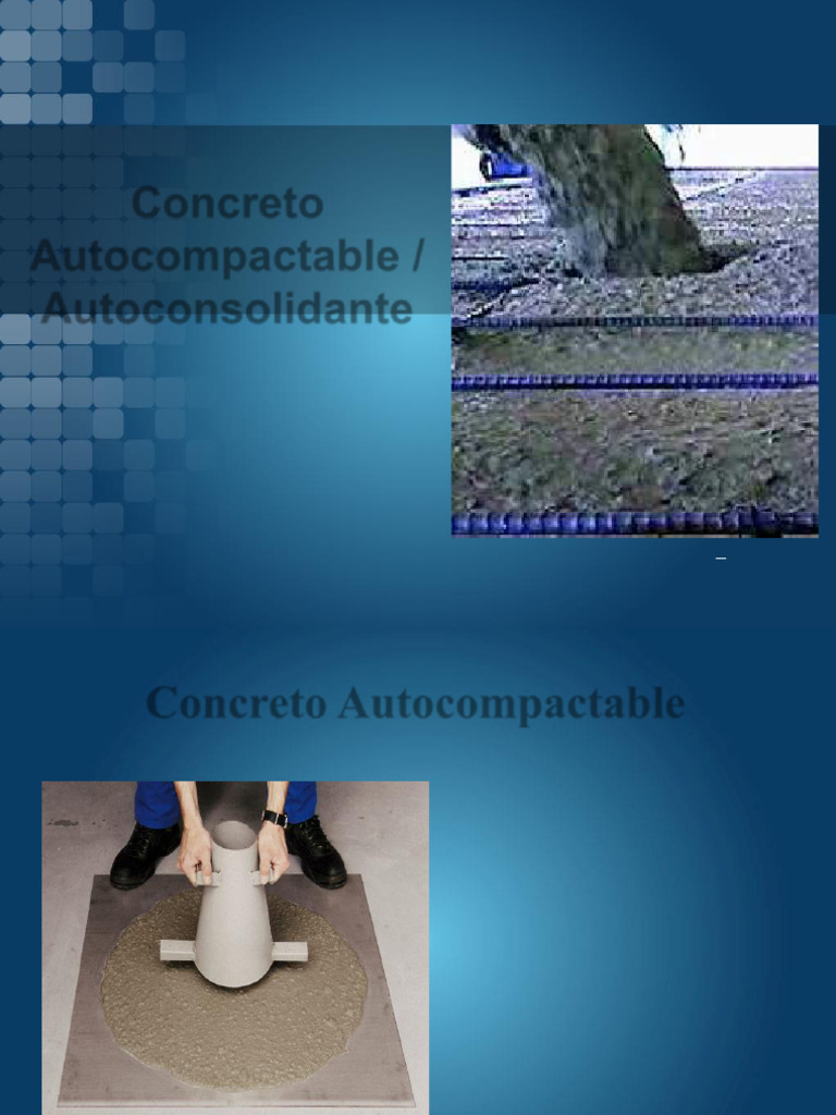 Módulo XV - Autocompactable | PDF | Hormigón | Materiales