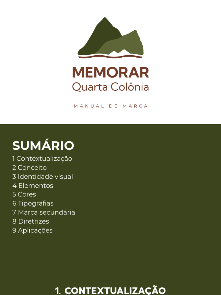 Manual de Marca - MEMORAR | PDF | Aprendizado | Resiliência climática