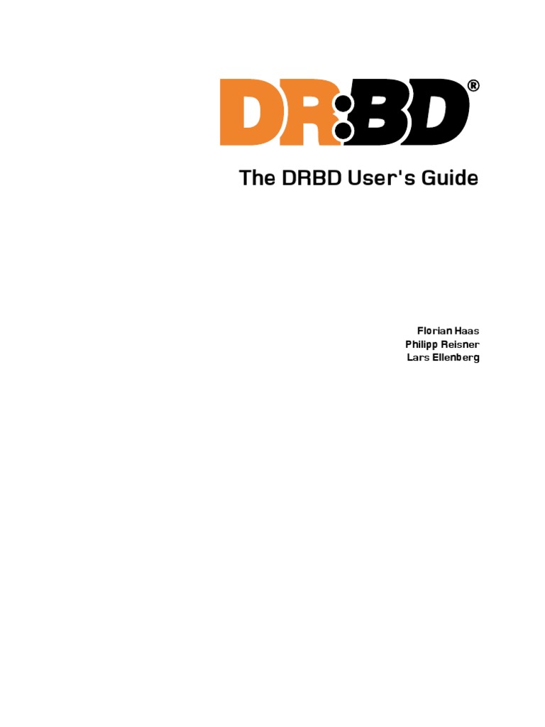 DRBD Users Guide | PDF | Replication (Computing) | Communications Protocols